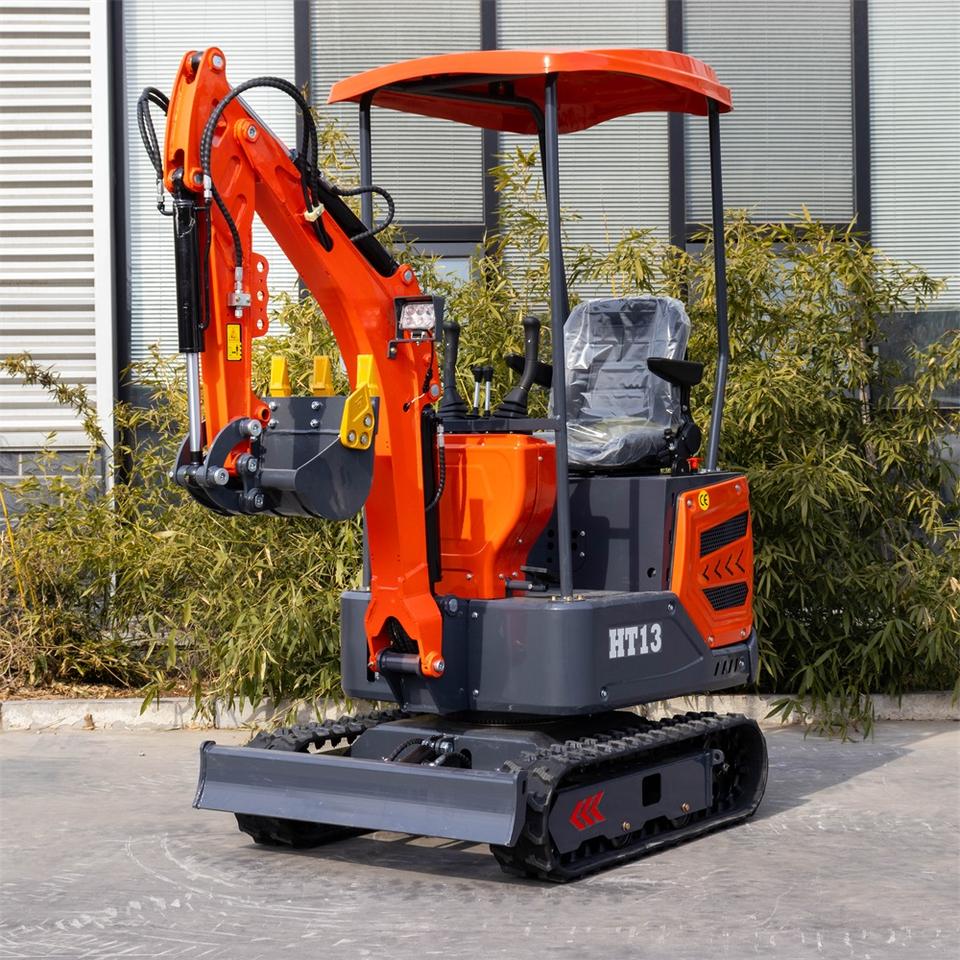 1.3 Ton Crawler Mini Excavator HT13 | Small Digger with Bucket for ...