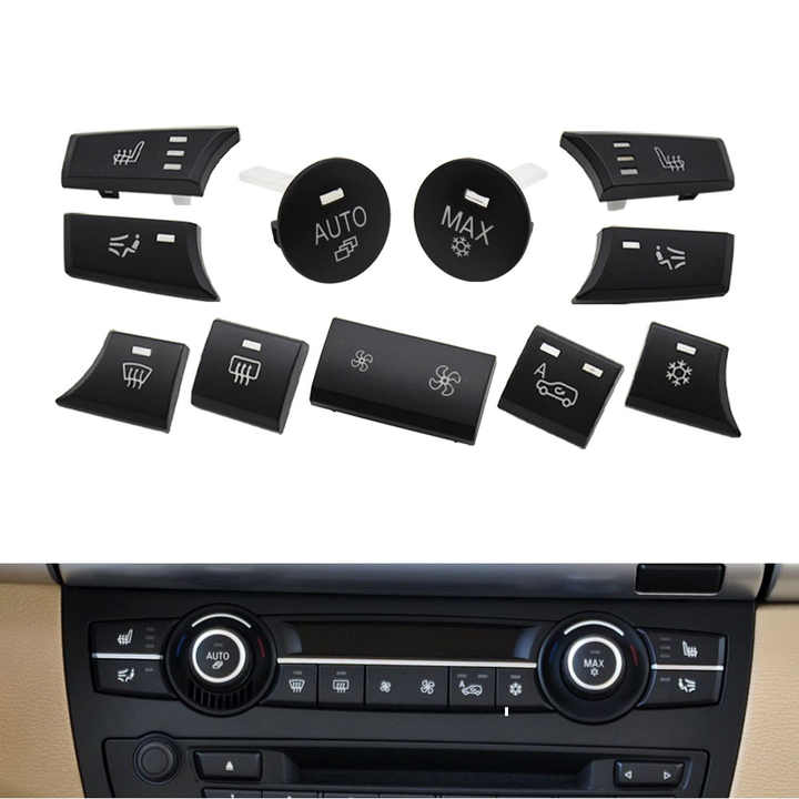 Dashboard Air Conditioning AC Button for BMW X5 X6 E70 E71 E72