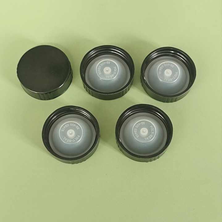 Black Bakelite Cap Phenolic Liner Screw Cap Factory Custom Empty ...