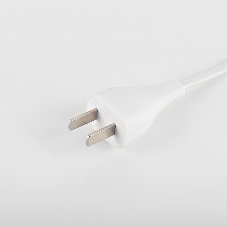 CCC Standard 2 Pin Power Cord China Power Plug 2-Pin Plug Extension ...