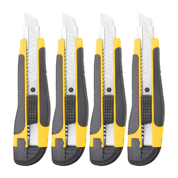 Promotional Safety Multifunctional Titanium Flat 18mm Utility Knife ...
