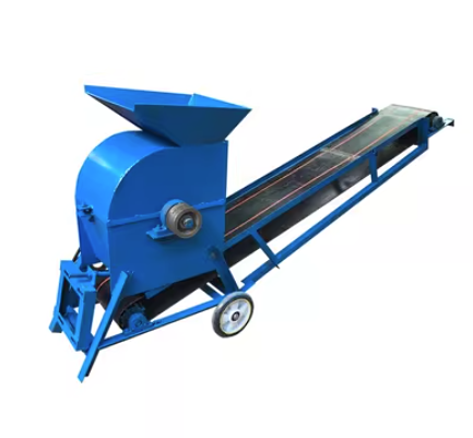 Small Mobile Nutrient Soil Crusher Soil Grinder Machine for Seedlings ...