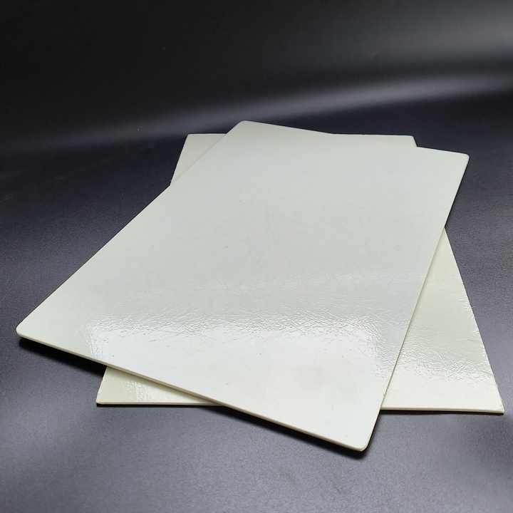 Panel serat kaca lembaran FRP putih halus 2.0mm lembaran datar Grp ...