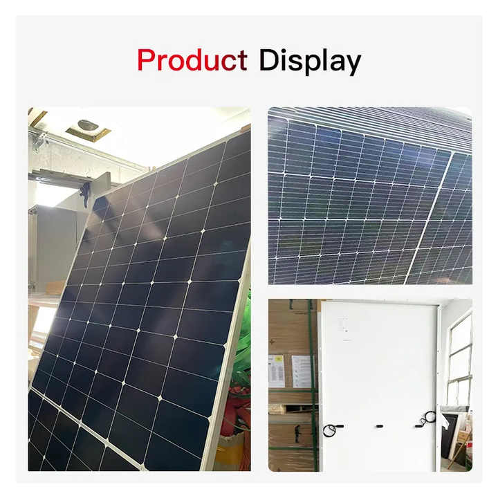 Longi Bifacial Double Glass Himo10 Monofacial BC Solar Panel 640w 645w ...