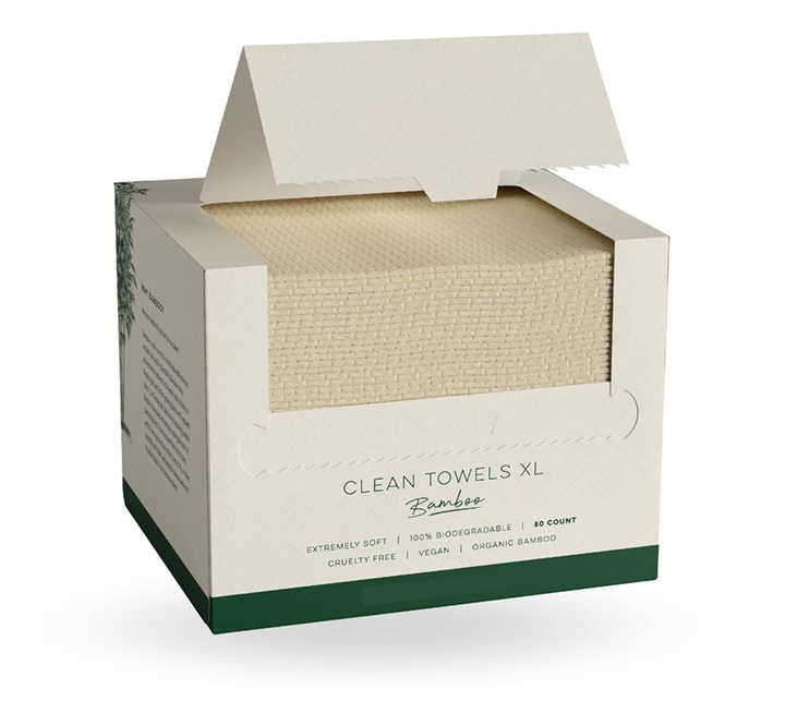 OEM Disposable Facial Washcloth Towelette - Bamboo Fiber