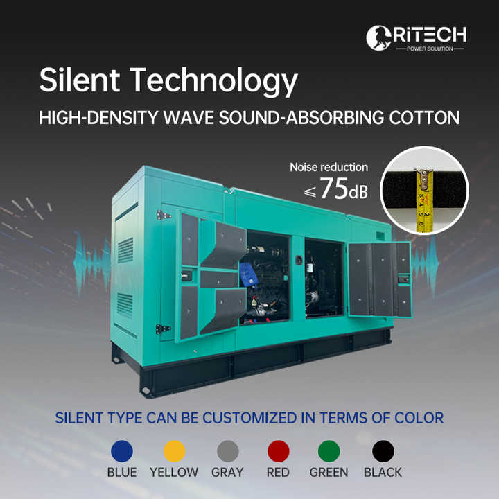 Ritech 20kw 25kva Electric Inverter Generator for Home Use
