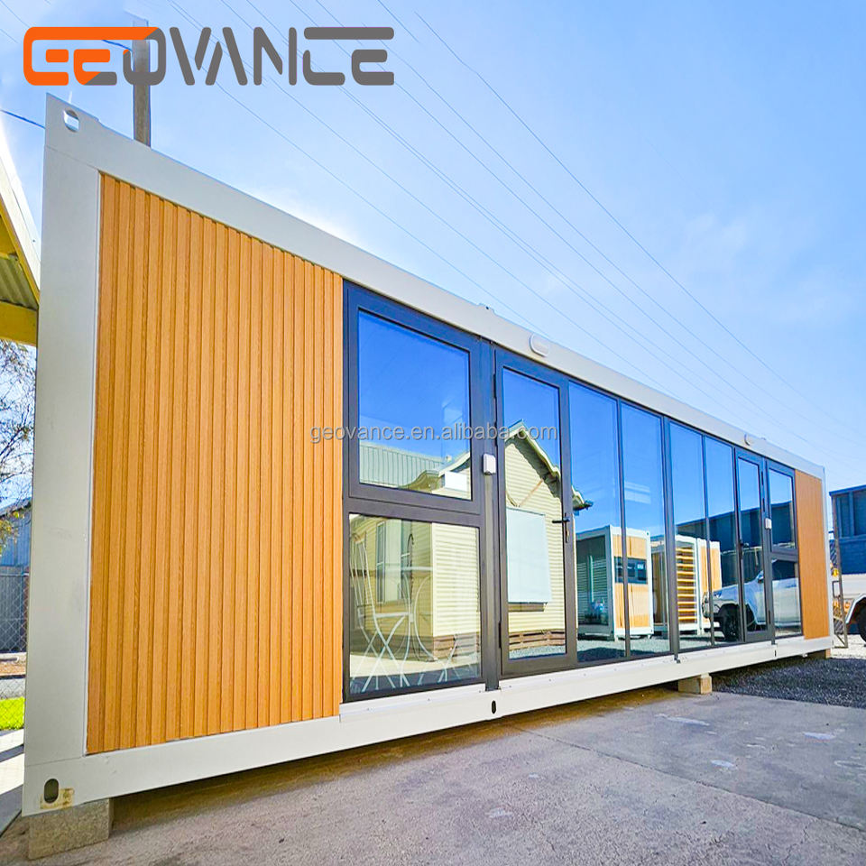 20 40FT Steel Container House Prefab Modular Home Sandwich Panels ...