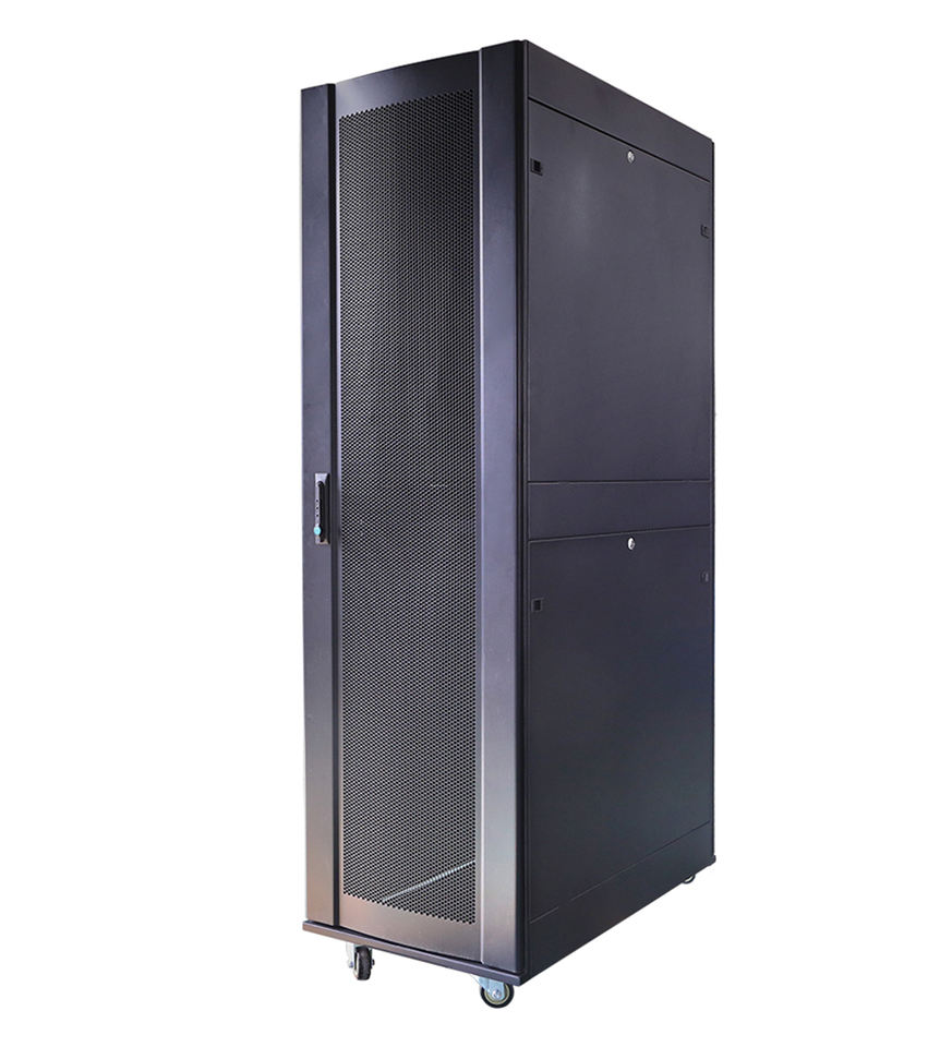 High Quality Data Center Server Rack 19 Inch Floor Standing with Vented ...