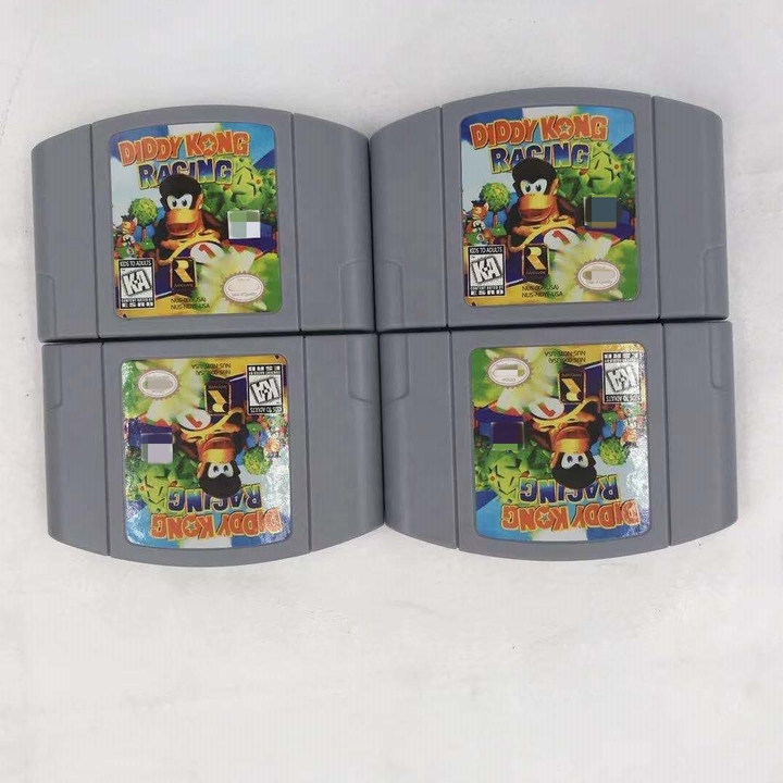 Diddy Kong Racing N64 USA Version Gray Game Card for USA NTSC Game ...