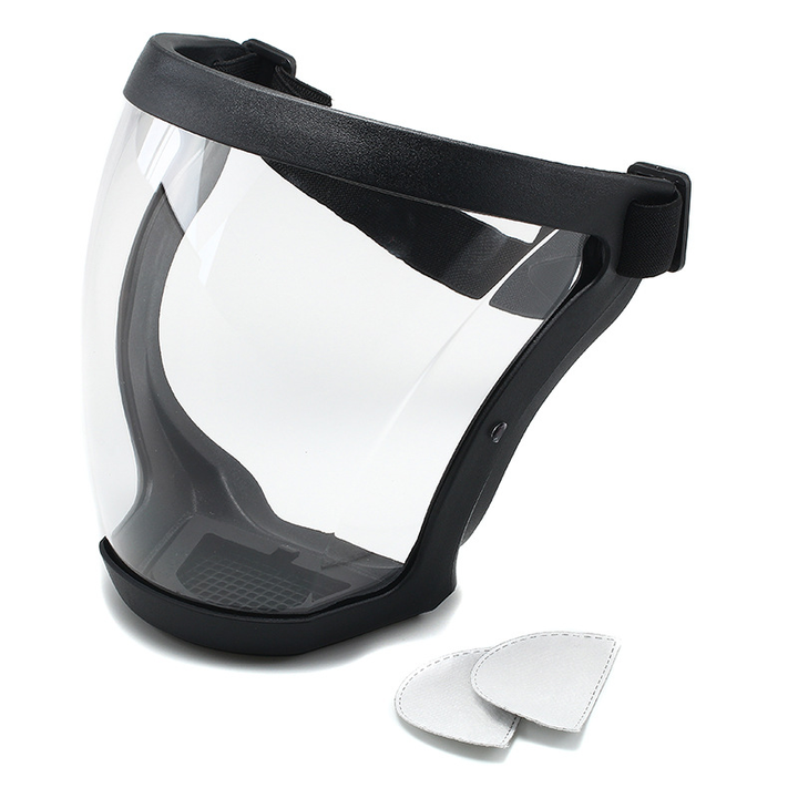 Clear Full Faceshields with Filters Splash-proof and WindProof Anti-Fog ...