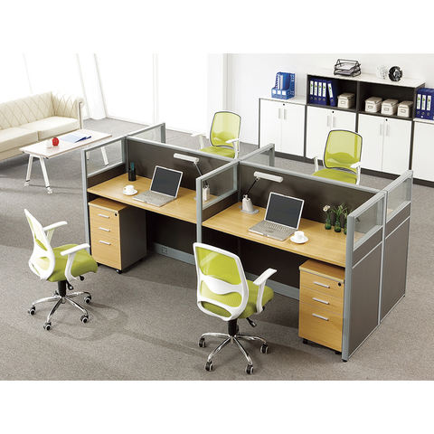Modern Workstation Office Furniture,office Computer Desk for 3 Person ...