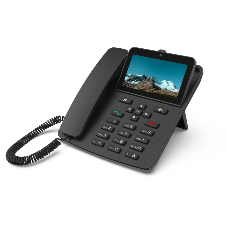 3G 4G LTE GSM VoLTE 5" Screen WiFi Android Video Fixed Wireless Phone ...