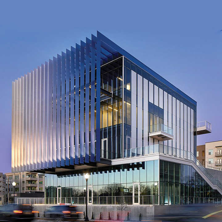 Advanced Sun Shading Solutions with GEILI Aerofoil Louvers