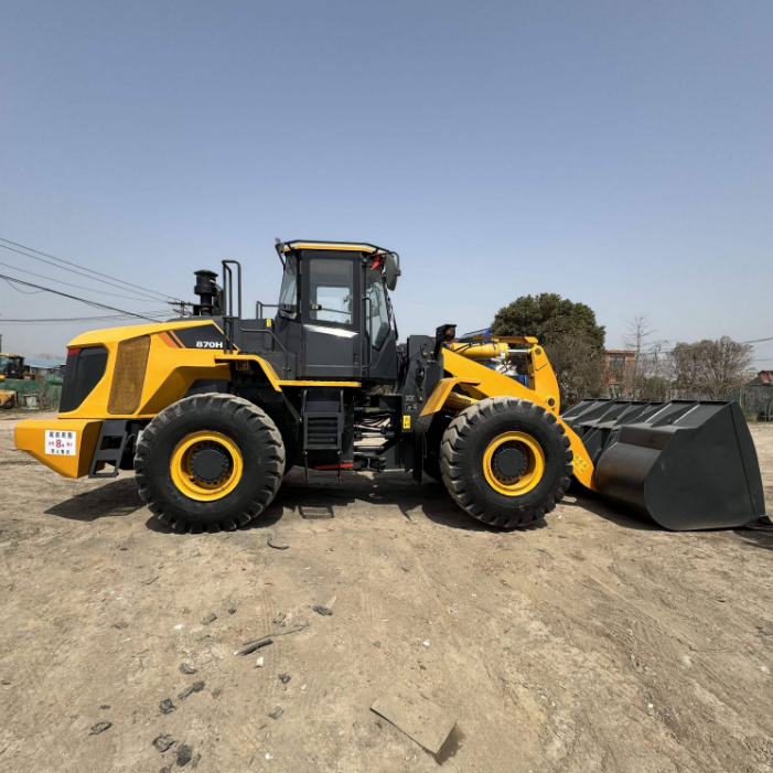 Brand New Front Loader 7 Ton 870H Wheel Loader with 4.2m³ Bucket ...