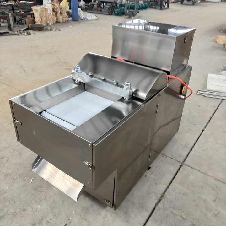 High Speed Boneless Chicken Meat Cube Dicing Machine Frozen Beef Meat ...