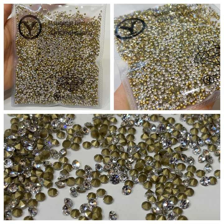 Wholesale Loose Bulk Rhinestones - SS8 SS12 Pointback