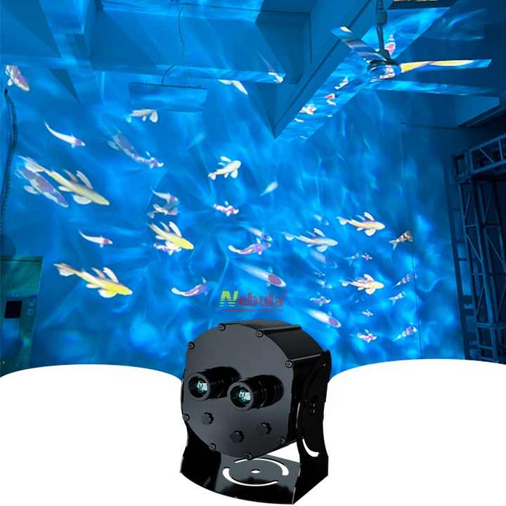 Nebula 80w - 500w LED Double Head Gobo Projector for Outdoor
