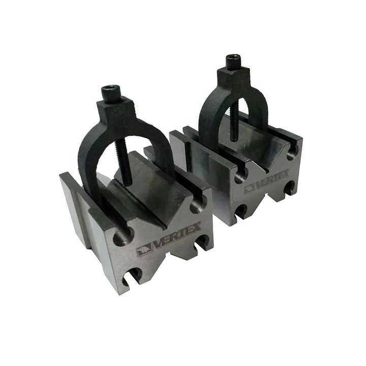 VERTEX VBC-006 Precision V-Block with Clamp for Manufacturing