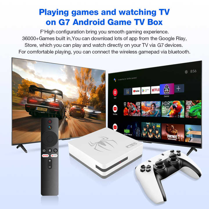 New 8K HD G7 Video Game Console - Enjoy Retro & Modern Games