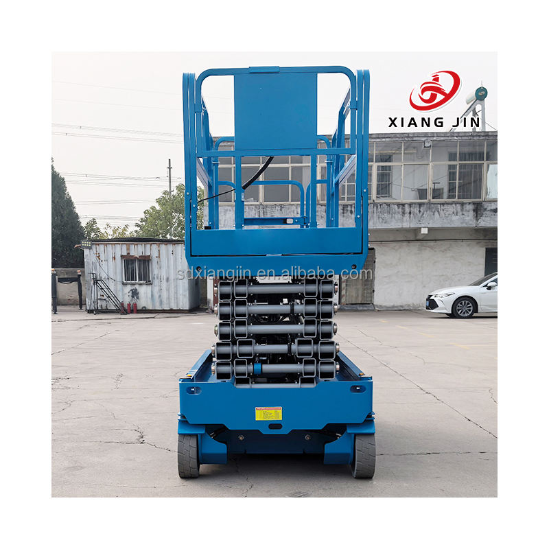 Portable Scissor Lift Elevator Movable Hydraulic Aerial Lifting ...