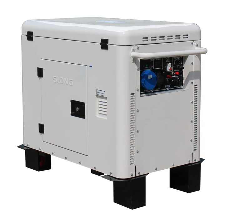NG LPG Silent Standby Gas Turbine Generator 60Hz Air Cooled Generator ...
