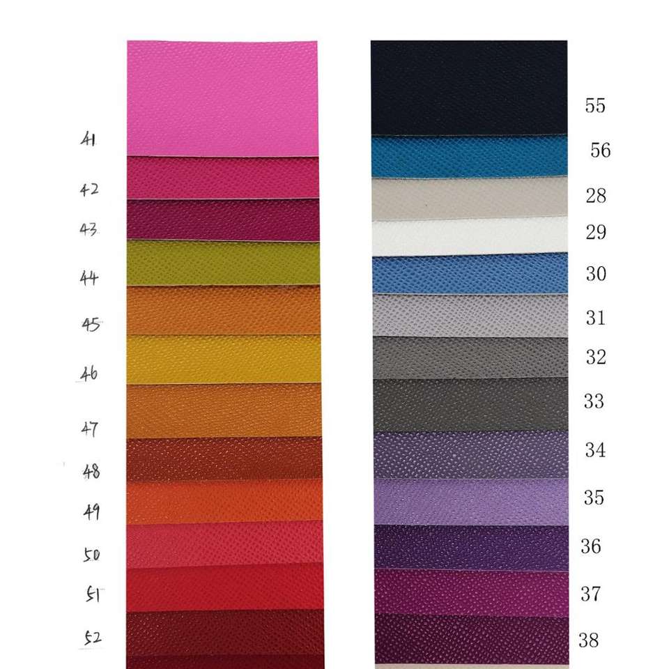 PVC Artifice Leather Eco Pu Saffiano Leather - Durable & Versatile