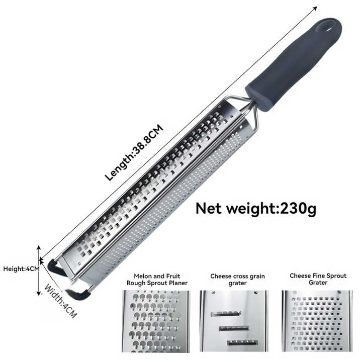 304 Stainless Steel 3 Sided Cheese Grater Multi Function for Chocolate ...