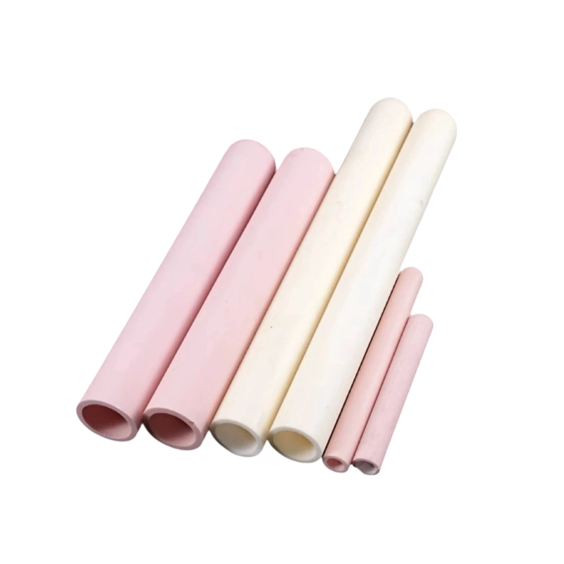 High Purity Alumina Al2O3 Ceramic Pyrolysis Tube for Semiconductor ...