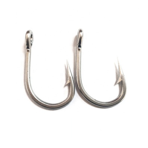 Custom Stainless Steel Big Game Sea Tuna Fishing Hooks 39960 Shark ...
