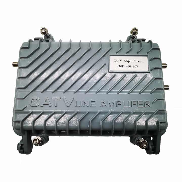 47-870mhz CATV Signal Amplifier - 29db Gain & Adjustable Output