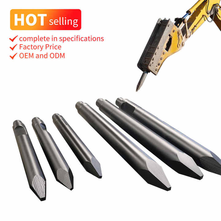 TEX1400H TEX1800H 100mm 125mm 135mm Hydraulic Breaker Hammer Tool Moil ...