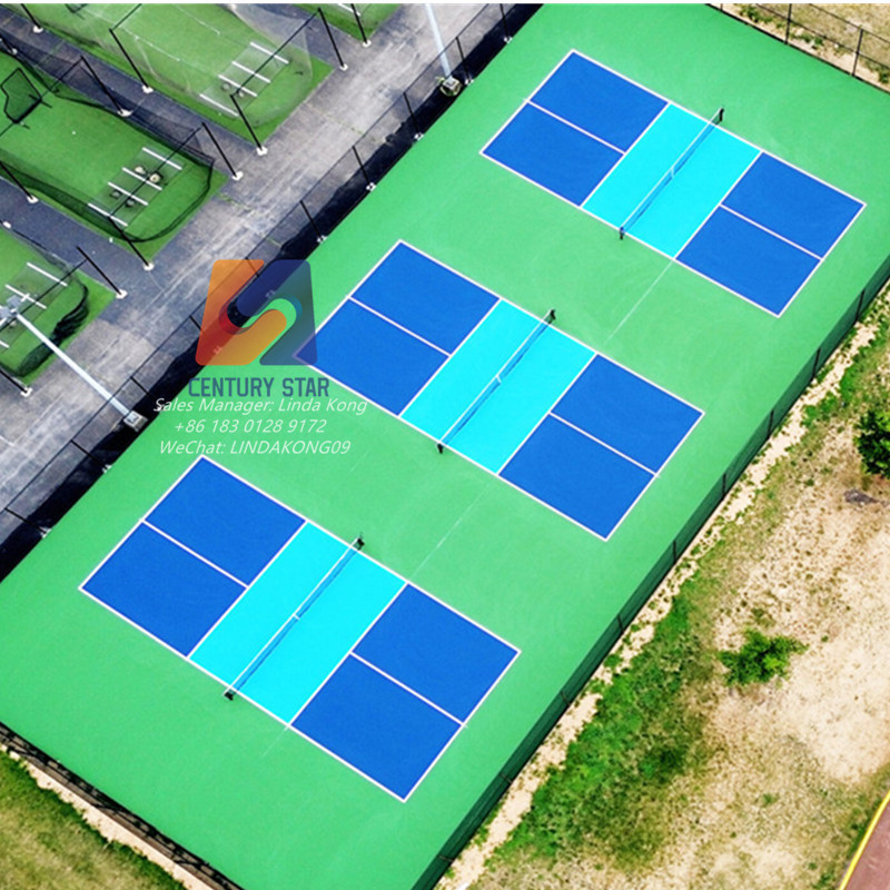 Durable and High-Performance outdoor portable tennis pickleball court ...