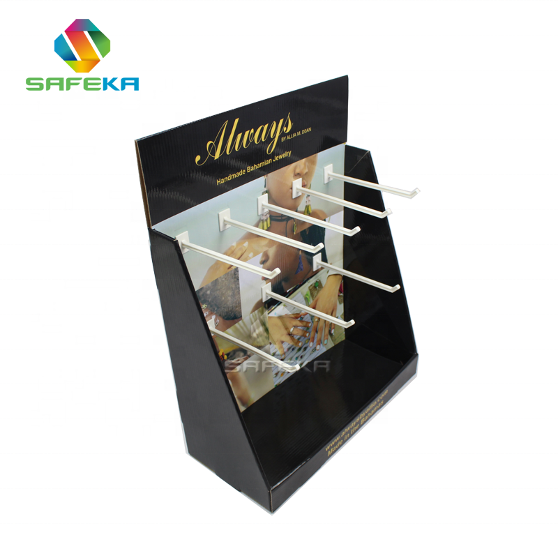 Cardboard Necklace Display Stands - Wholesale & Customizable