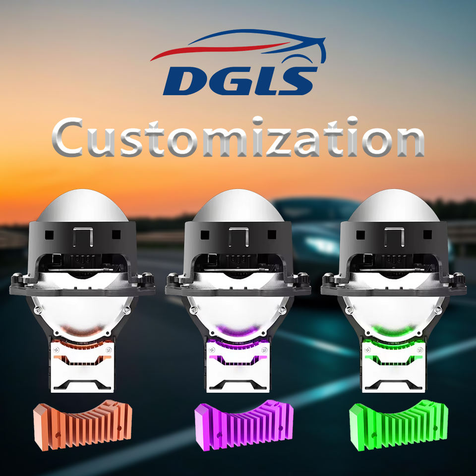 DGLS Best Selling G36 120W BI LED Projector Lens 6500K Projector Led ...