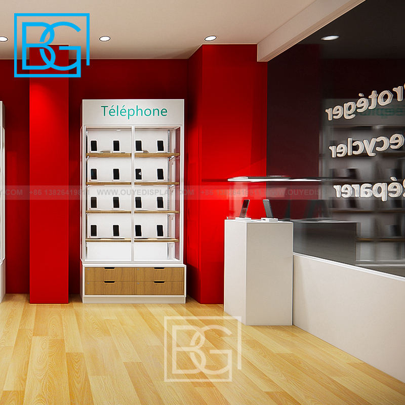 Custom Original Fitting Kiosk Mobile Phone Case Display