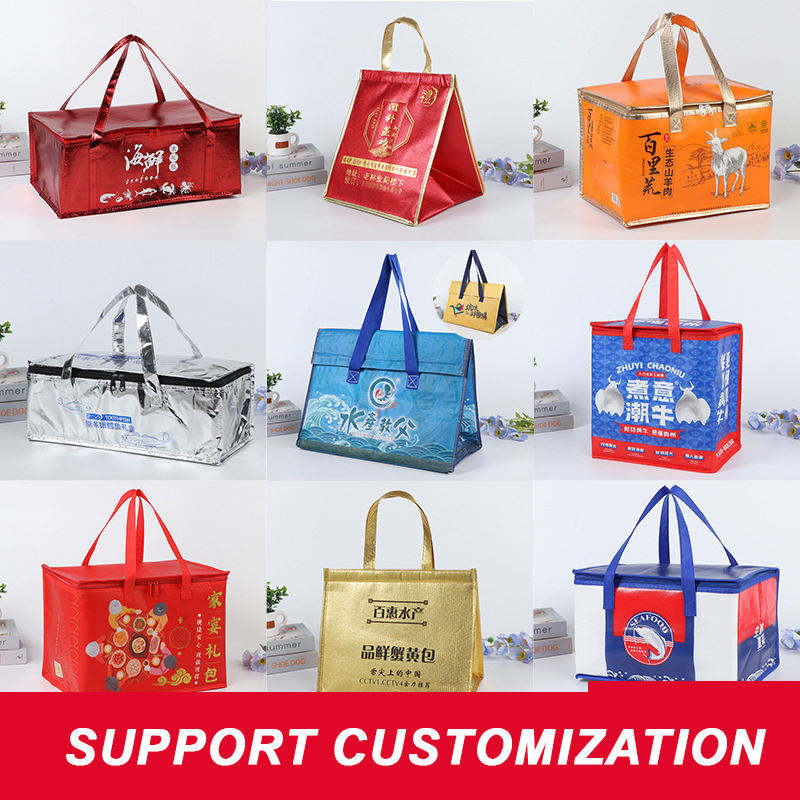 Wholesale Foldable PP Woven Insulated Thermal Cooler Bag Waterproof and ...