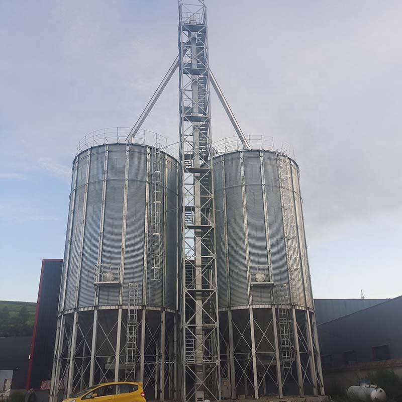500 Ton Silo Tank for Rice Grain Storage - Durable & Efficient