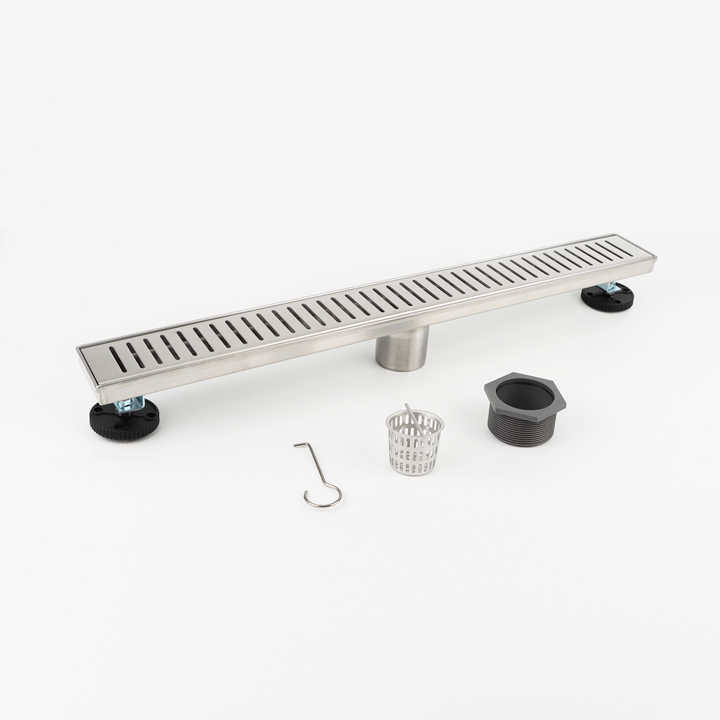 REAWANT 600mm Most Popular V Sloped Channel Tile Insert Linear Shower ...