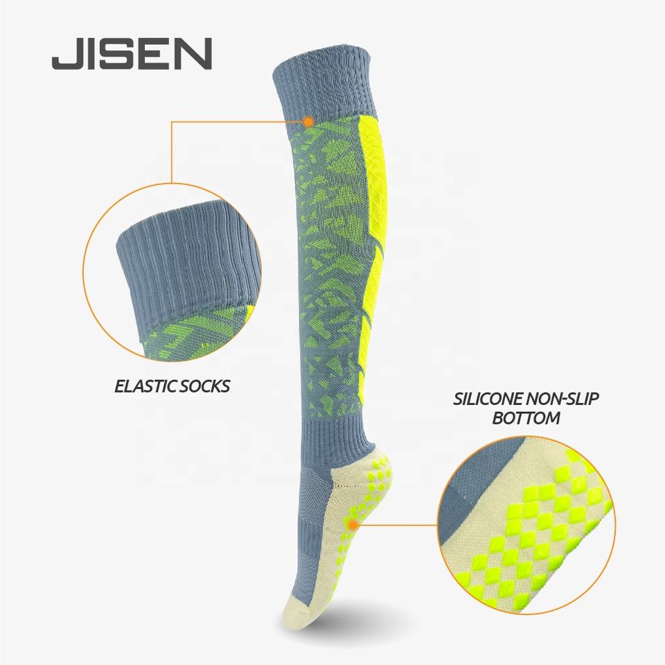 JISEN Label Okay Word Customized Letra Youth Anti Slip Soccer Logo ...