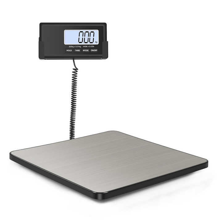 Digital Shipping Scale 440lb/200Kg Postage Scale Hold/Tare/Calibration ...