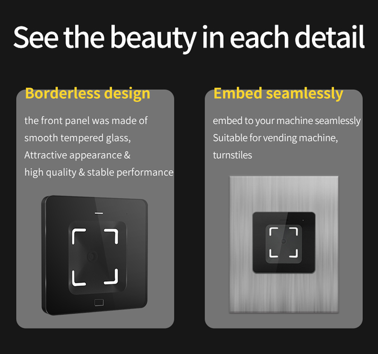 Vguang M350 Door Access Control System QR Code Scanner QR Code Reader ...