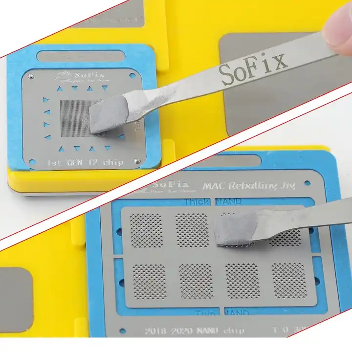 Sofix S-F302 BGA Desoldering Bga Stencils Set for Railing for Solder ...