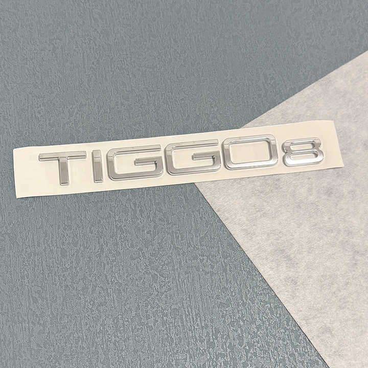 Chery TIGGO 8 PLUS TIGGO PRO ABS Car Body Trunk Tailgate Logo Label ...