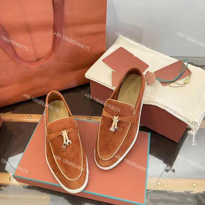 Italian Original LP Men's Loafers Suede Casual Loafers Unisex Office ...