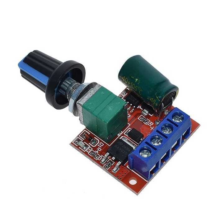 5A 90W PWM 12V DC Motor Speed Controller Module DC-DC 4.5V-35V ...