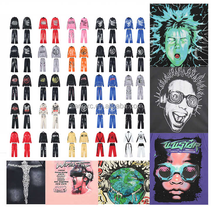 Brand Hoddie Homme Street Wear Hudi Men Hodie Hell Star Acid Wash ...