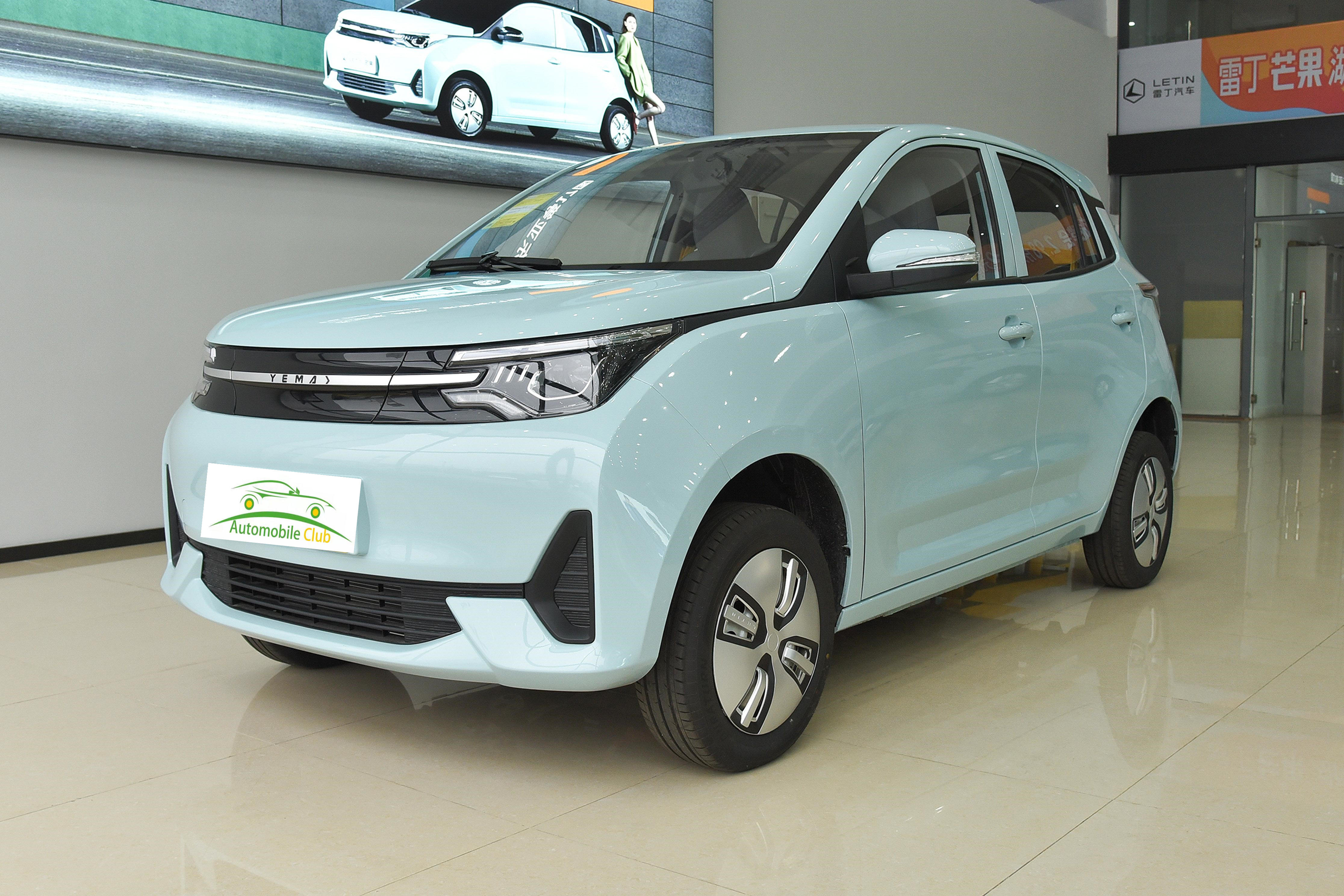 Pure Electric Vehicle Letin mengo NEDC 130KM 5 Doors 4 Seats Hatchback ...