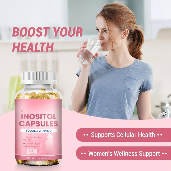 OEM ODM Vitamin Inositol Softgels Myo-Inositol D-Chiro Inositol ...