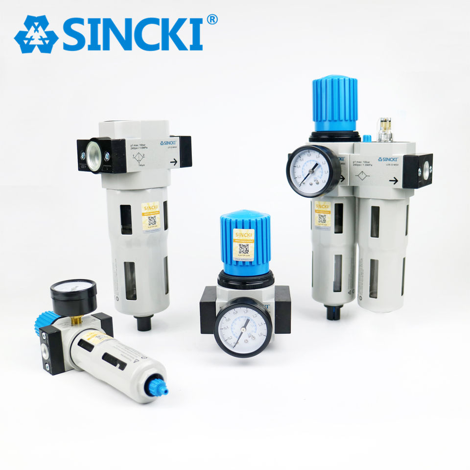SINCKI D Service Unit FRC Industrial Pneumatic Air Source Treatment ...