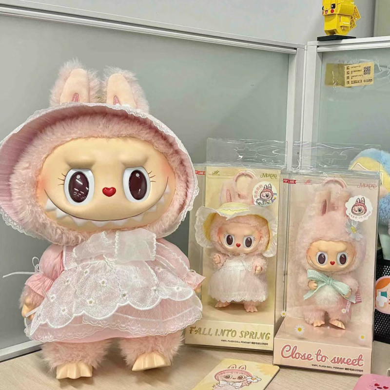 Popmart Original Retired Labubu Toys the Monsters Fall Into Spring ...
